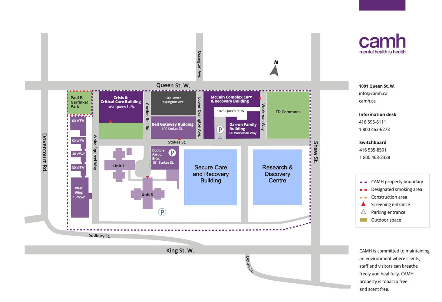 Update on 1D Redevelopment : Early Works | CAMH Update on 1D Redevelopment : Early Works | CAMH