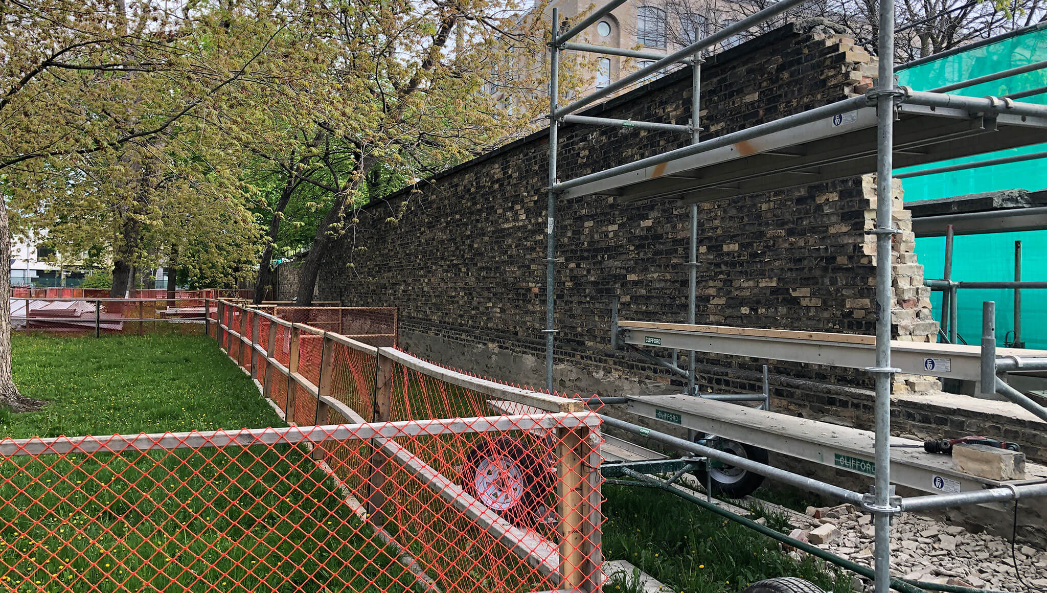 CAMH Redevelopment Update: Preserving CAMH’s historic boundary wall | CAMH