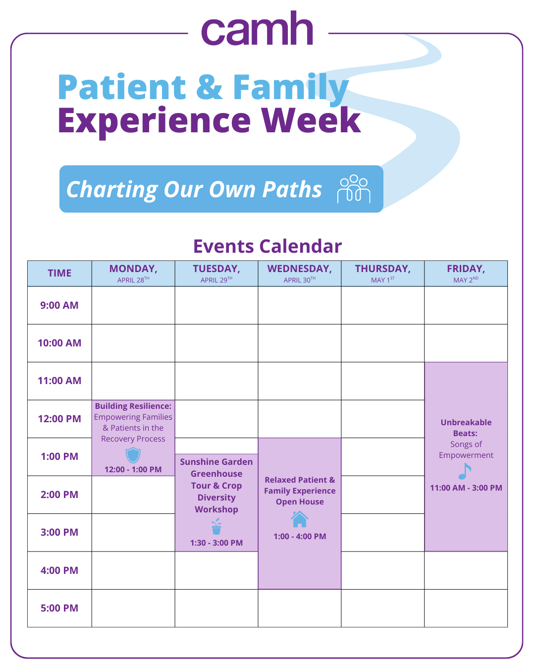 Patient and Family Experience Week 2025 | CAMH